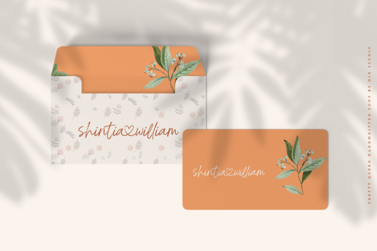 Pretty Queen - Beautiful Handwritten Script Font - Din Studio