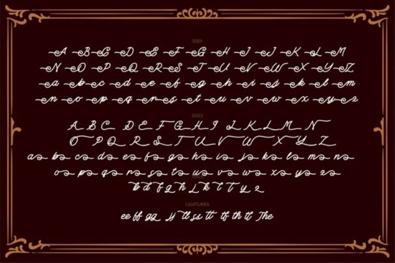 Carlingthon - Vintage Font Duo Combination - Din Studio
