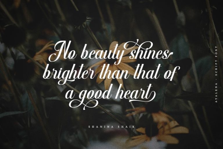 Ayalena ǀ A Beautiful & Attractive Script Font