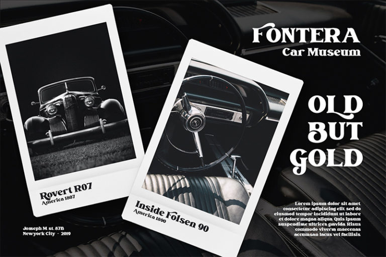 Vintage Rovery ǀ Elegant Serif Font