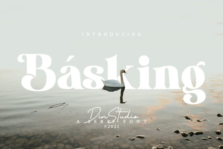 Basking ǀ A Modern Serif Font
