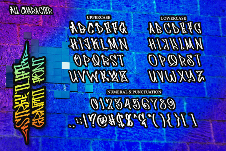 Streetlife ǀ A Graffiti Font