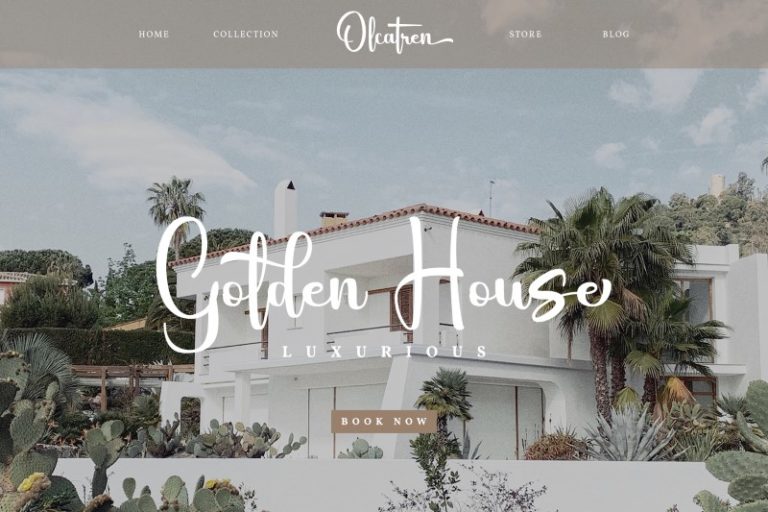 Glory Signature ǀ Modern Script Font