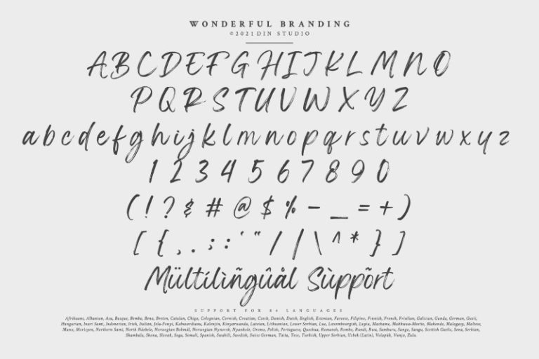 Handwritten Script Font