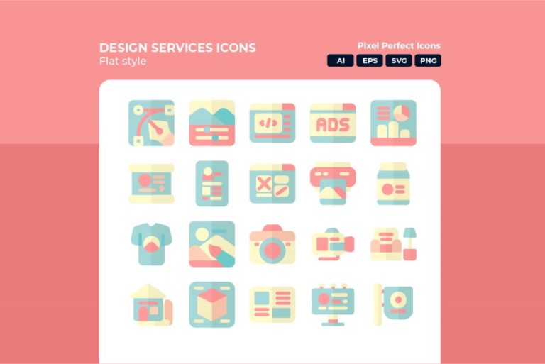 Design Service Icon - 5 Styles - Din Studio