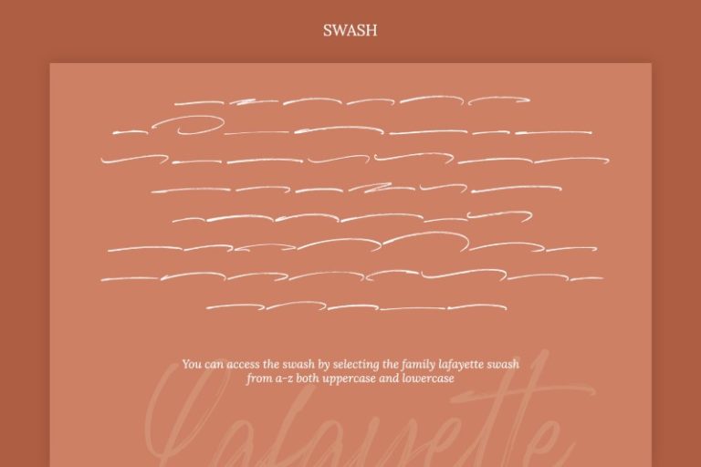 Lafayette ǀ Handwritten Font