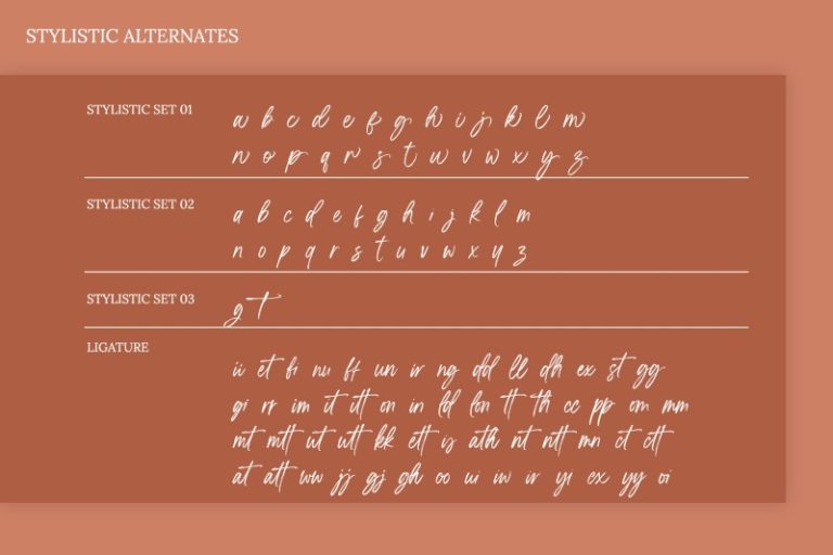 Lafayette ǀ Handwritten Font