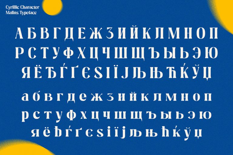Mafins ǀ Display Serif Font
