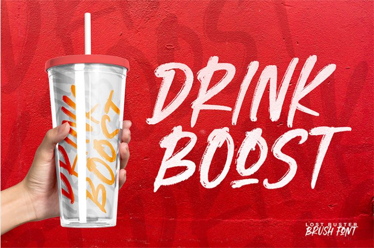 Lost Buster ǀ Script Font