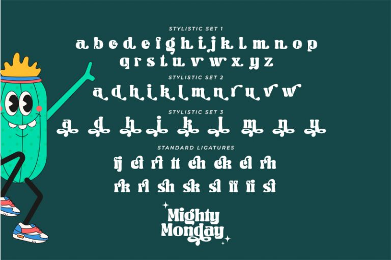 Mighty Monday ǀ Serif Font