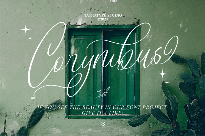 Corymbus | Script Font