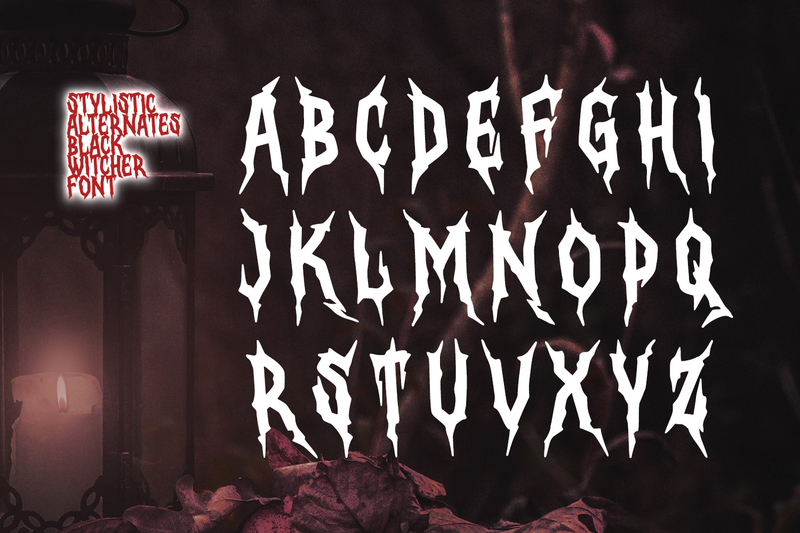 Black Witcher | Horror Font