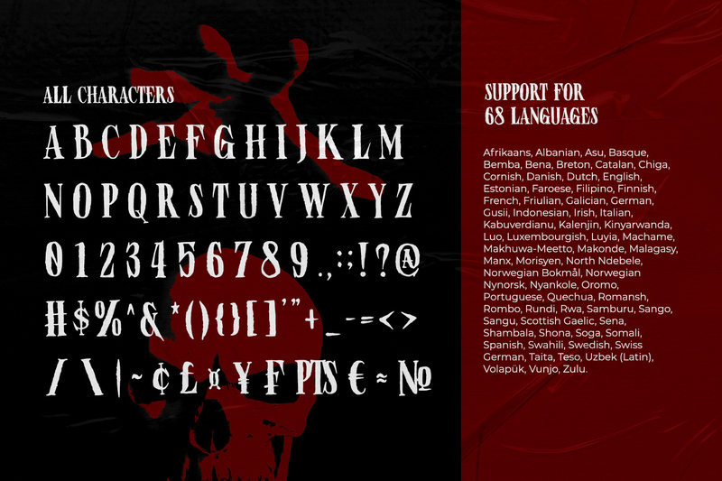 Devil Inside | Horror Font
