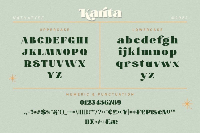Karita | Display Serif Font