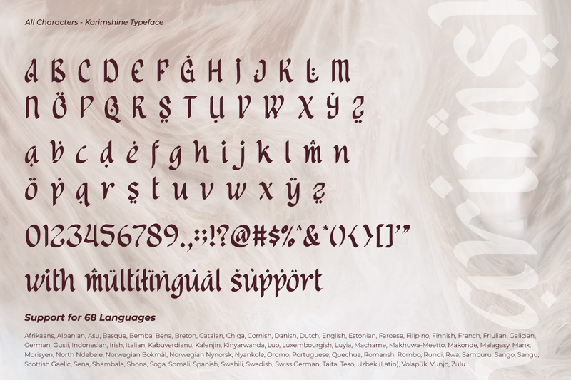 Karimshine | Display Font