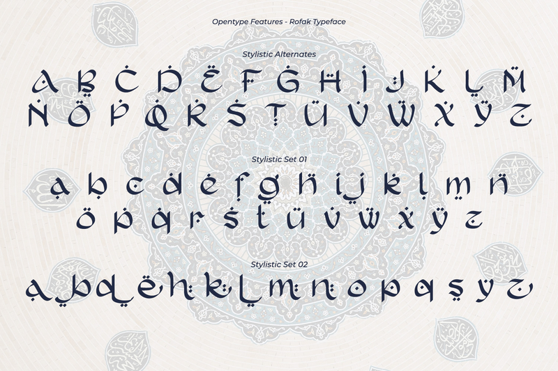 Rofak | Display Font