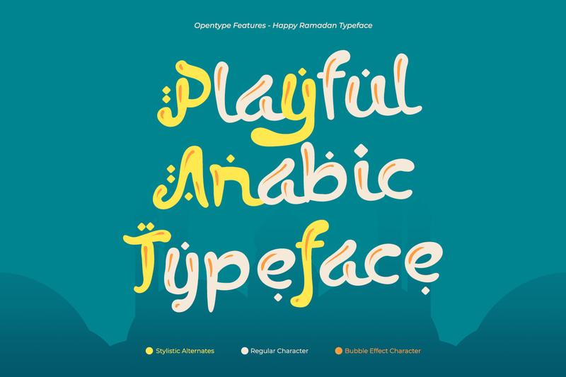 Happy Ramadan | Display Font