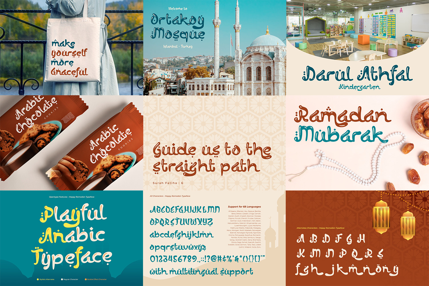 Arabic Fauxlang | Bundle Font