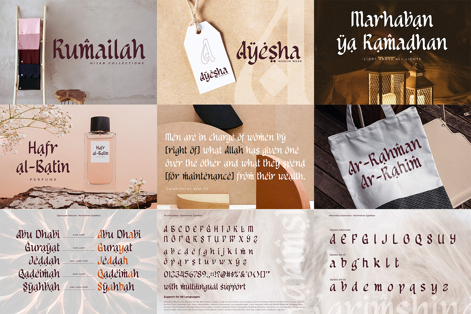 Arabic Fauxlang | Bundle Font