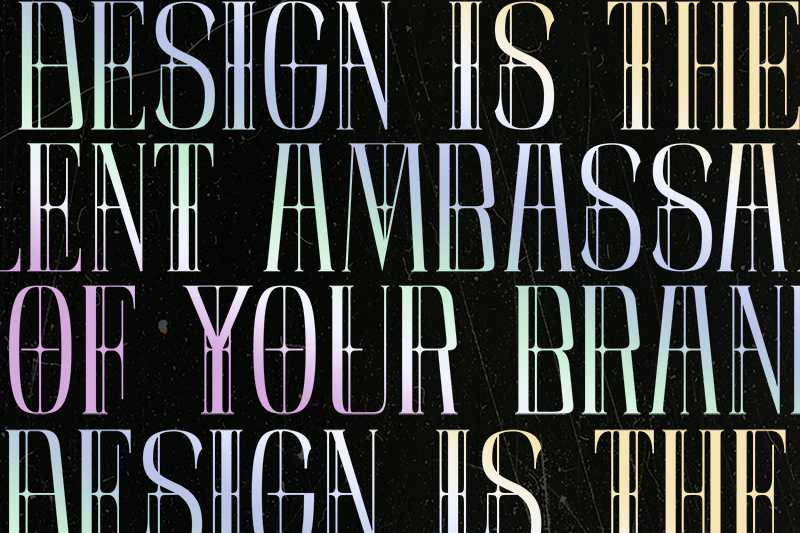 Black Storm | Display Serif Font