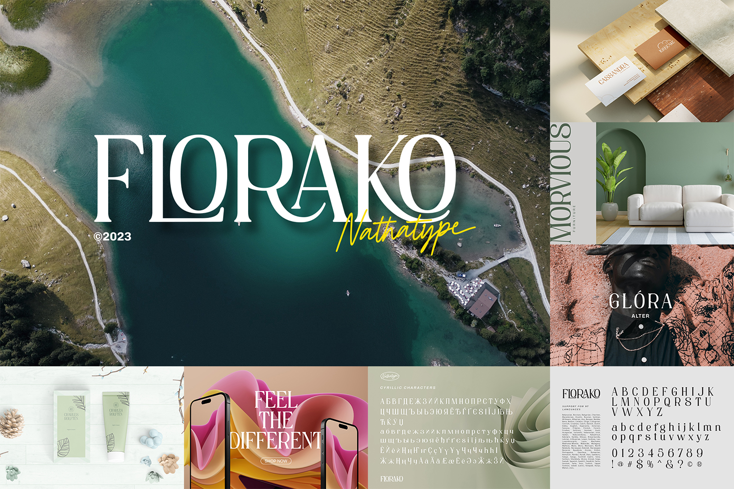 Modern Display Font Bundle 7 | Bundle Font