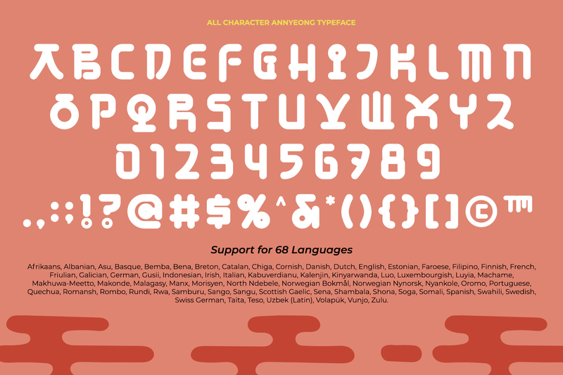Annyeong | Display Font