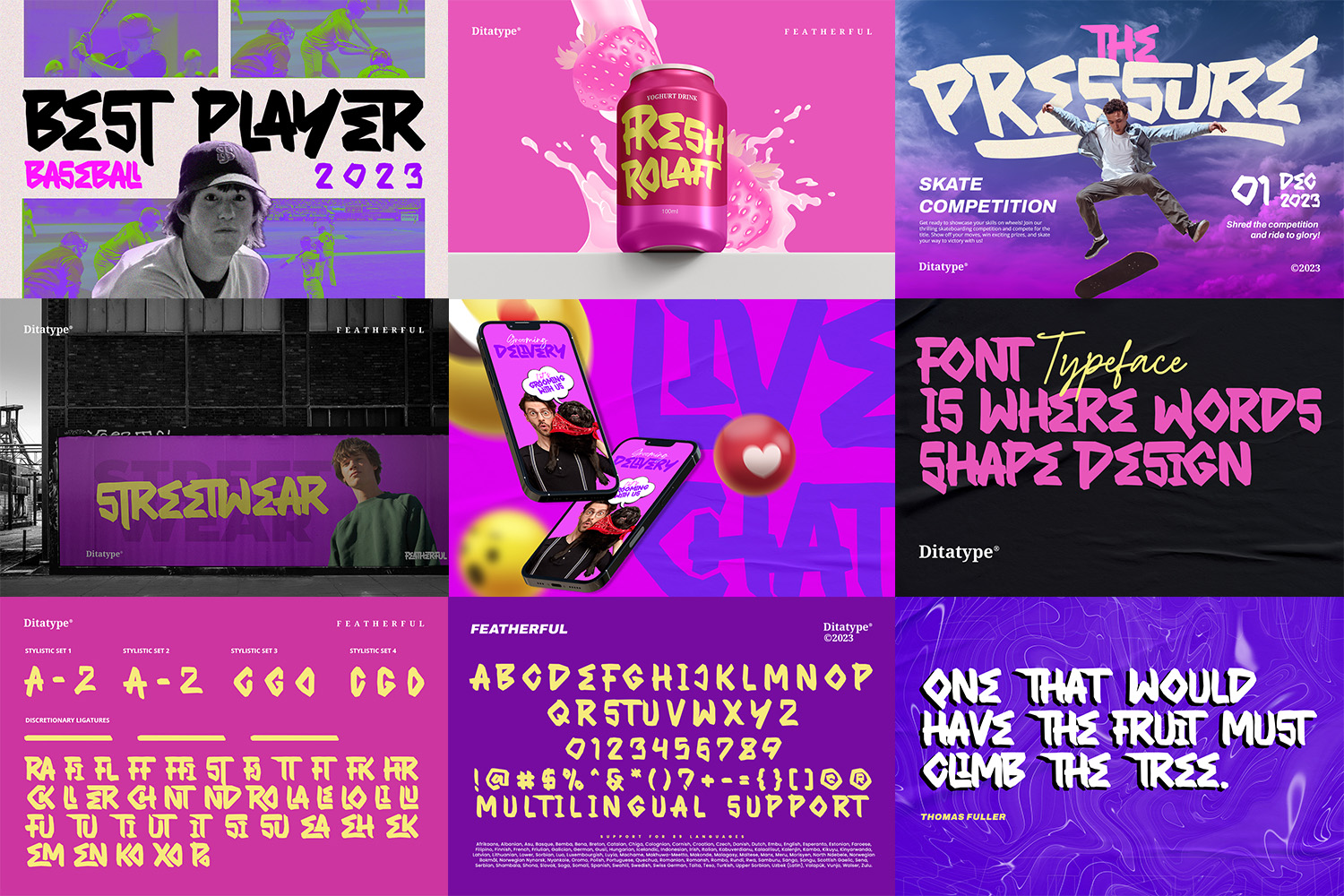 Cyberpunk Font Bundle | Bundle Font