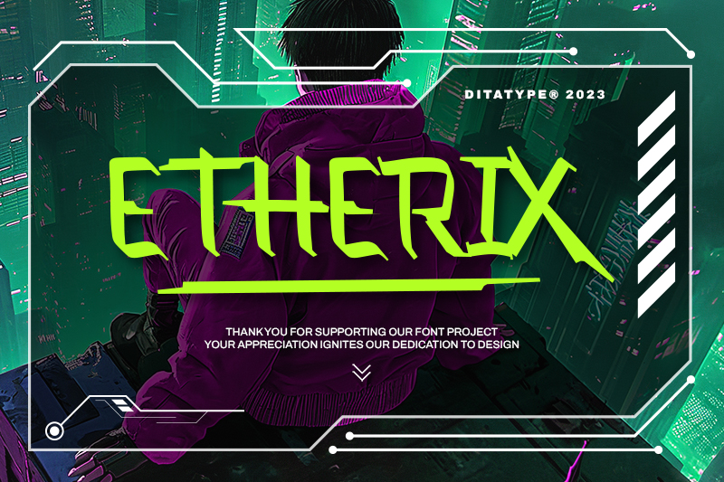 Etherix | Display Font