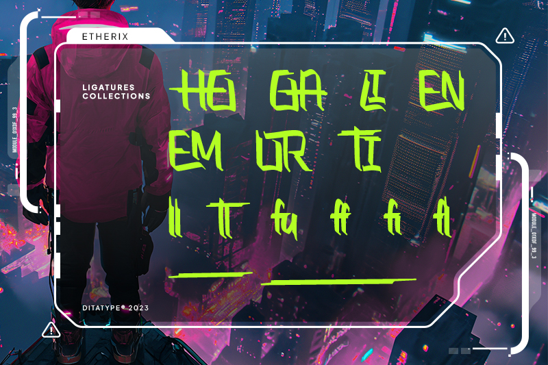 Etherix | Display Font