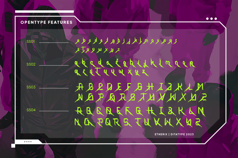 Etherix | Display Font