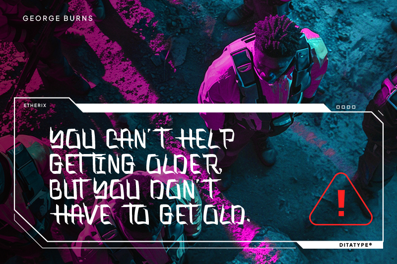 Etherix | Display Font