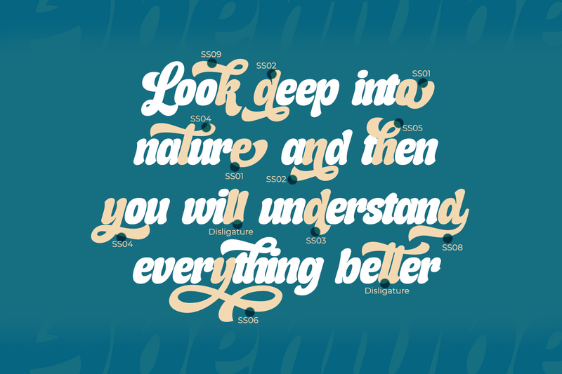 Lunation | Script Font