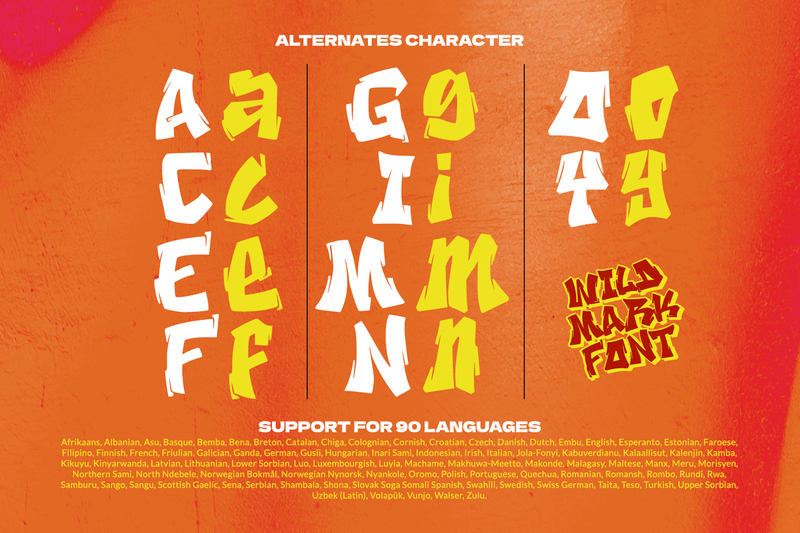 Wild Mark | Graffiti Font