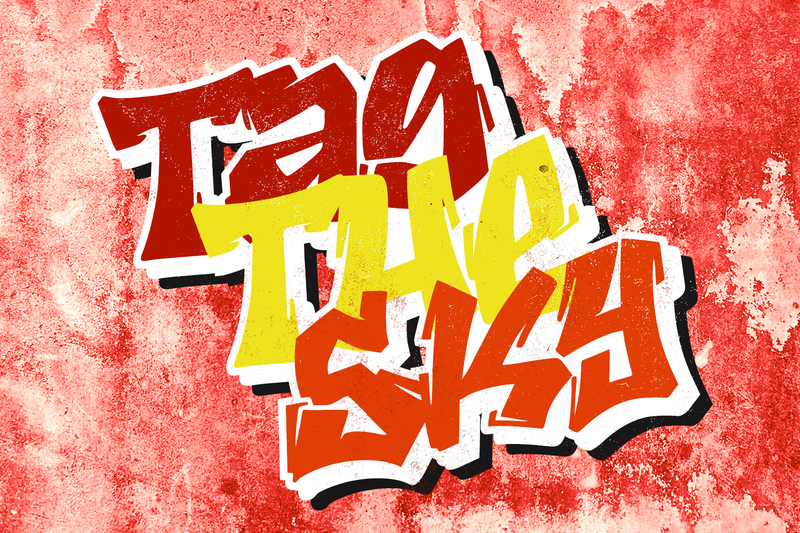Wild Mark | Graffiti Font