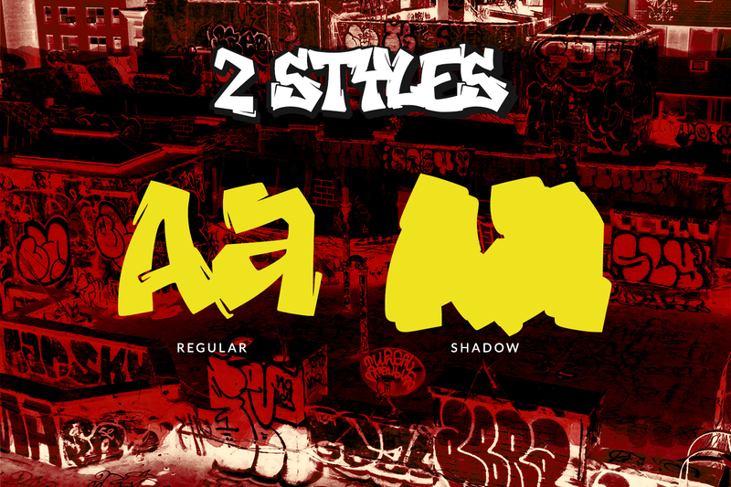 Wild Mark | Graffiti Font