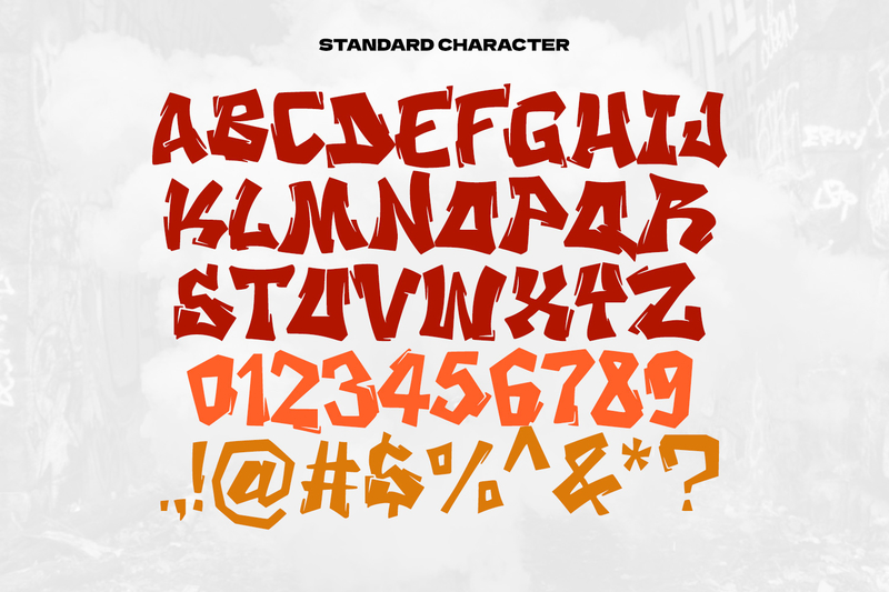 Wild Mark | Graffiti Font