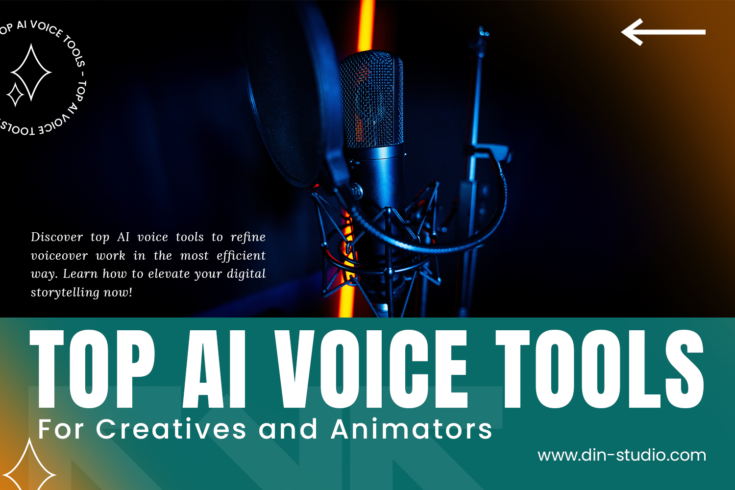 Top AI Voice Tools for Creatives and Animators - Din Studio