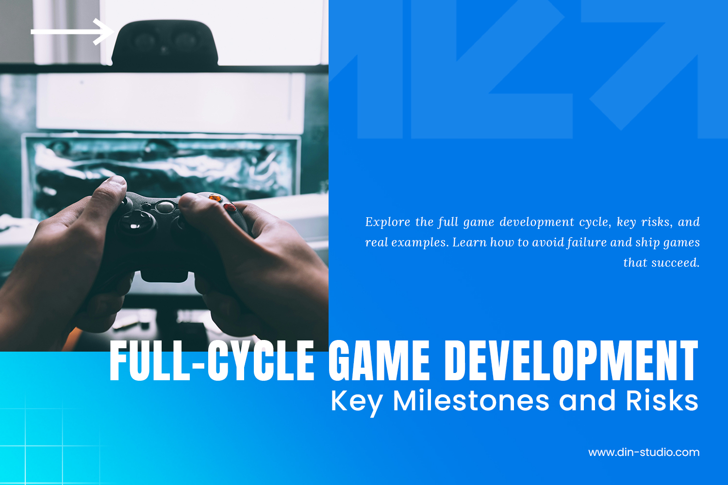 Full-Cycle Game Development: Key Milestones and Risks - Din Studio
