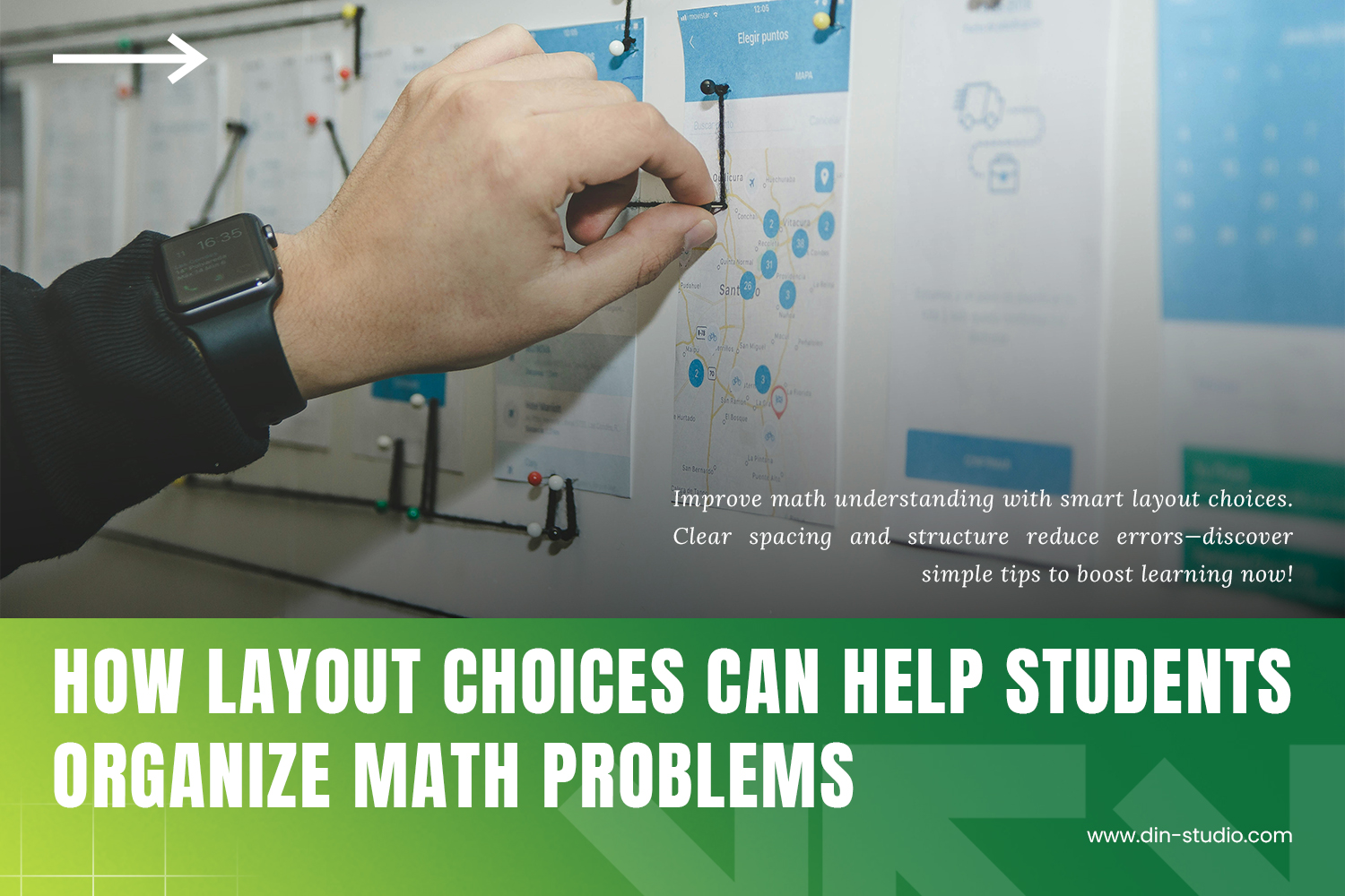 How Layout Choices Can Help Students Organize Math Problems - Din Studio